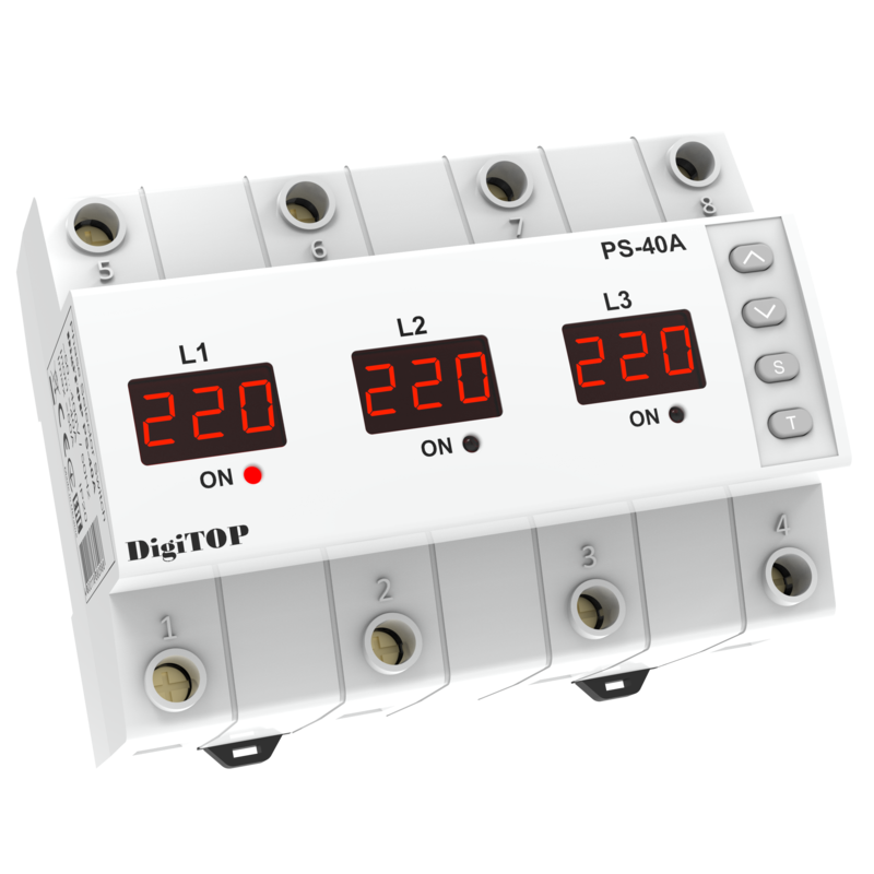 Comutator automat de faza DigiTOP PS-40A - eMAG.ro