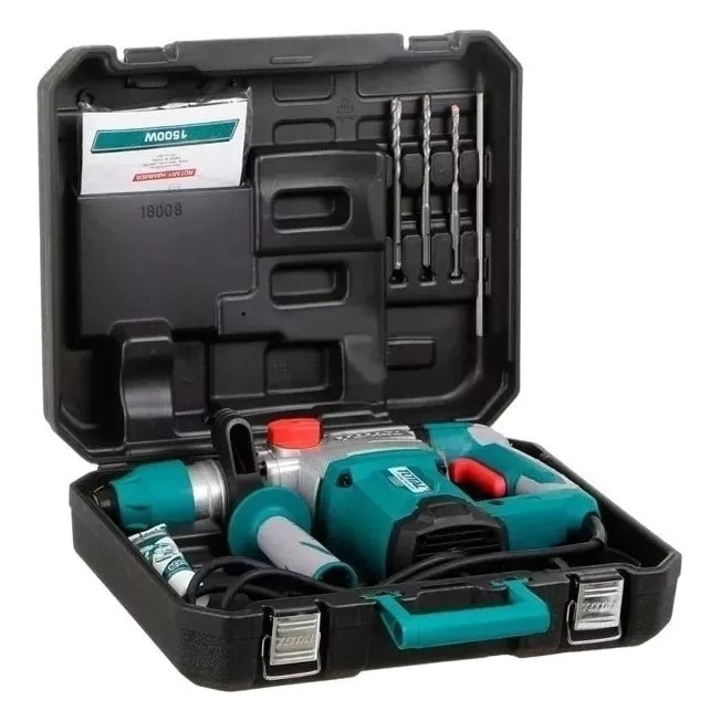 Ciocan rotopercutor Total OV5.5J, 1500 W, 220V, Mandrina SDS-Plus, 4400 ...