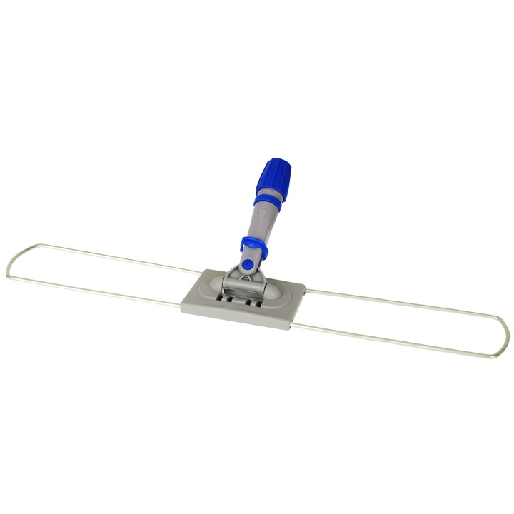 Suport pentru mop plat, 100cm, prindere cu buzunare, Uz Profesional ...