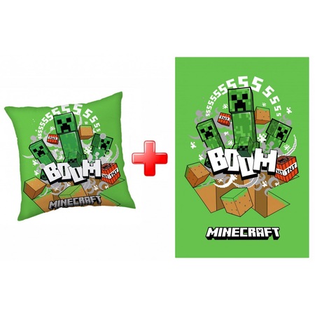 Set Patura si perna pentru copii, FURKaSZ, Fleece, 140 x 200 cm, Model ...