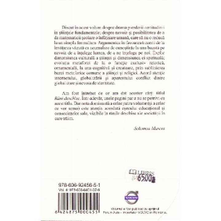 Rani deschise vol.4 - Solomon Marcus - eMAG.ro