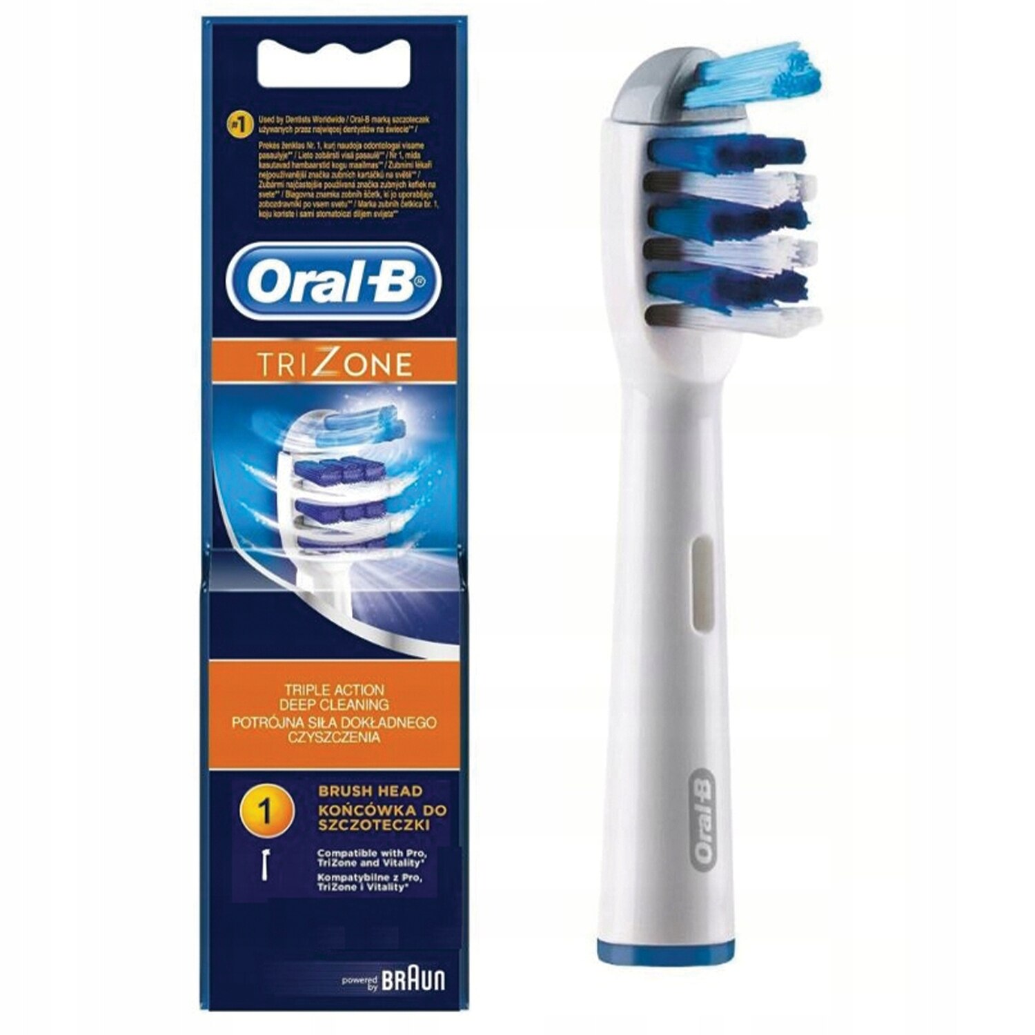 Oral-B Interspace IP17-1 + Floss Action EB25RB + Trizone EB30 + Pure ...