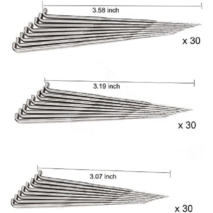 Set instrumente pentru pasla, Lemn/Plastic/Inox, Ace, pentru proiecte ...