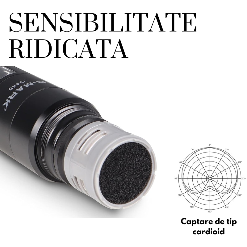 Set 4 Microfoane Profesionale VENTART, Montare Rack, Wireless, Antena ...