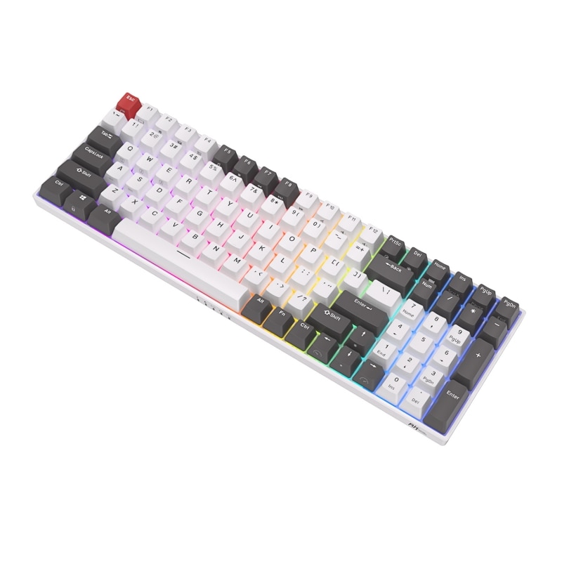 Tastatura mecanica gaming Royal Kludge, 100 taste, hotswap, RGB ...