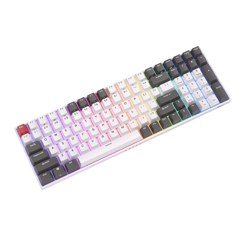 Tastatura mecanica gaming Royal Kludge, 100 taste, hotswap, RGB ...