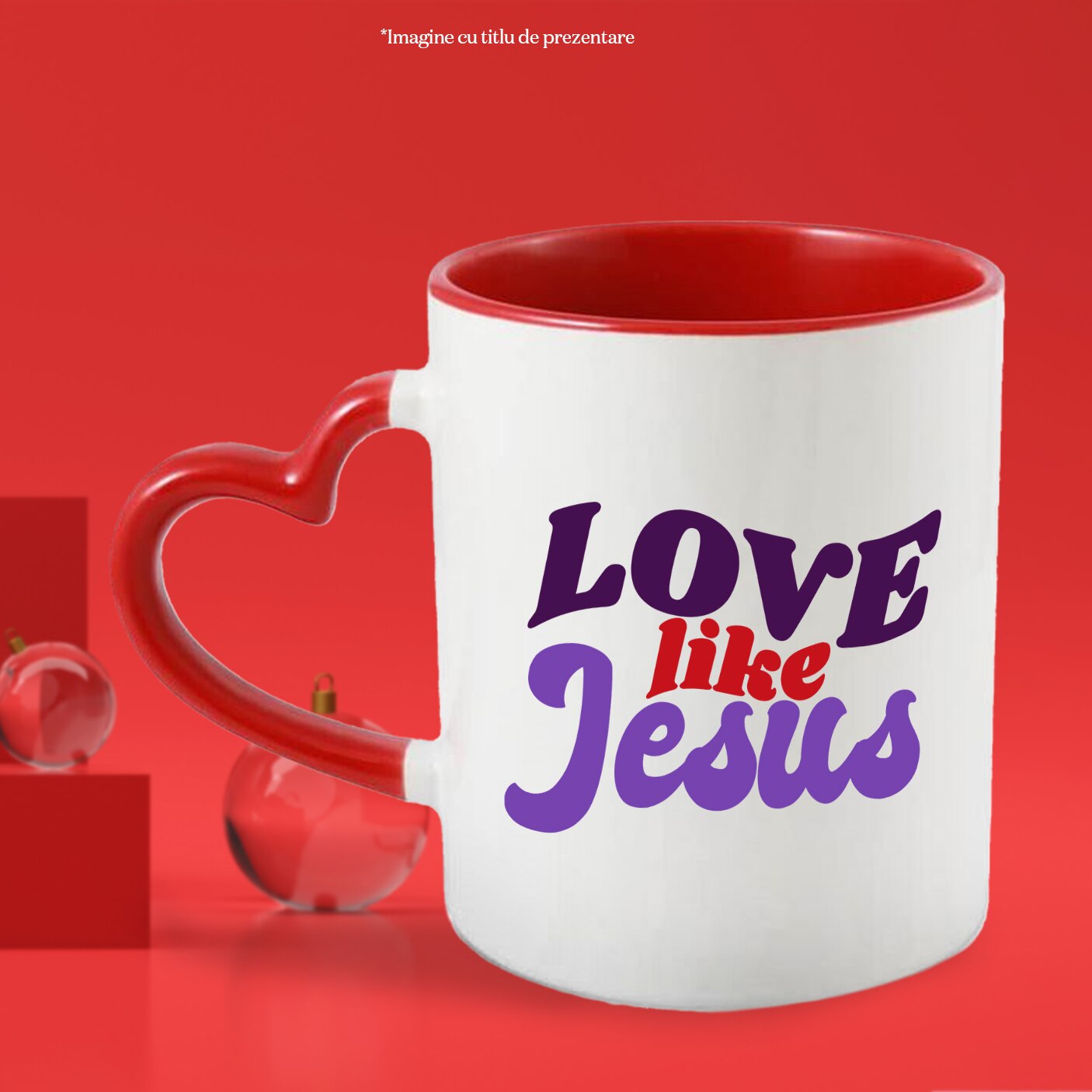 Cana Cu Mesaj In Engleza Love Like Jesus, Iubire, Religie, Iisus ...
