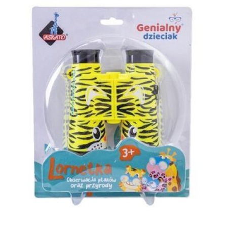 Binoclu pentru copii, Askato, Galben/Negru - eMAG.ro