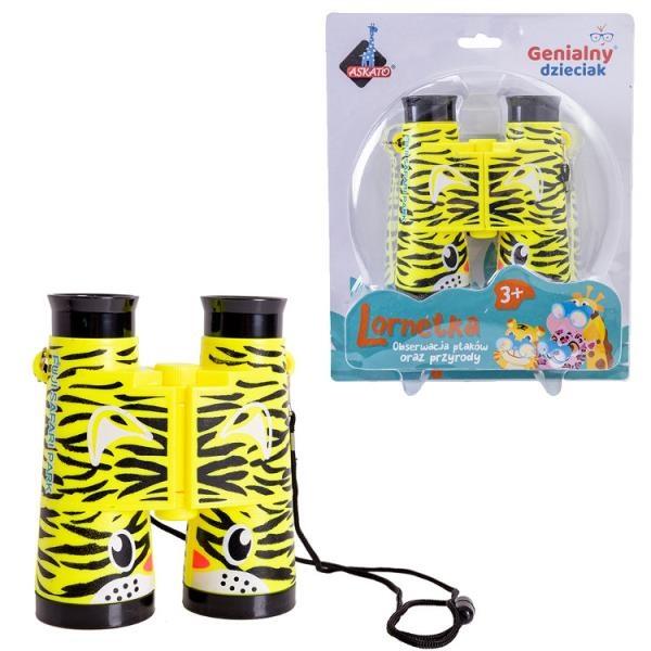 Binoclu pentru copii, Askato, Galben/Negru - eMAG.ro