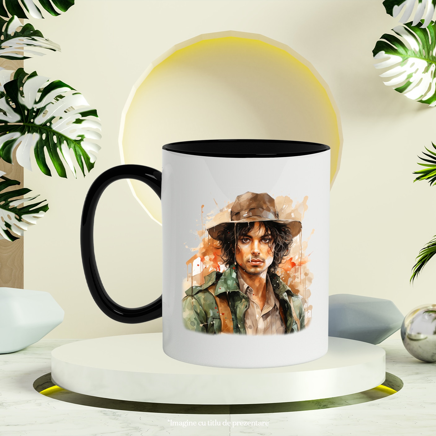 Cana Cu Michael Jackson, Artist Celebru, Cantaret, Dansator, Multicolor ...