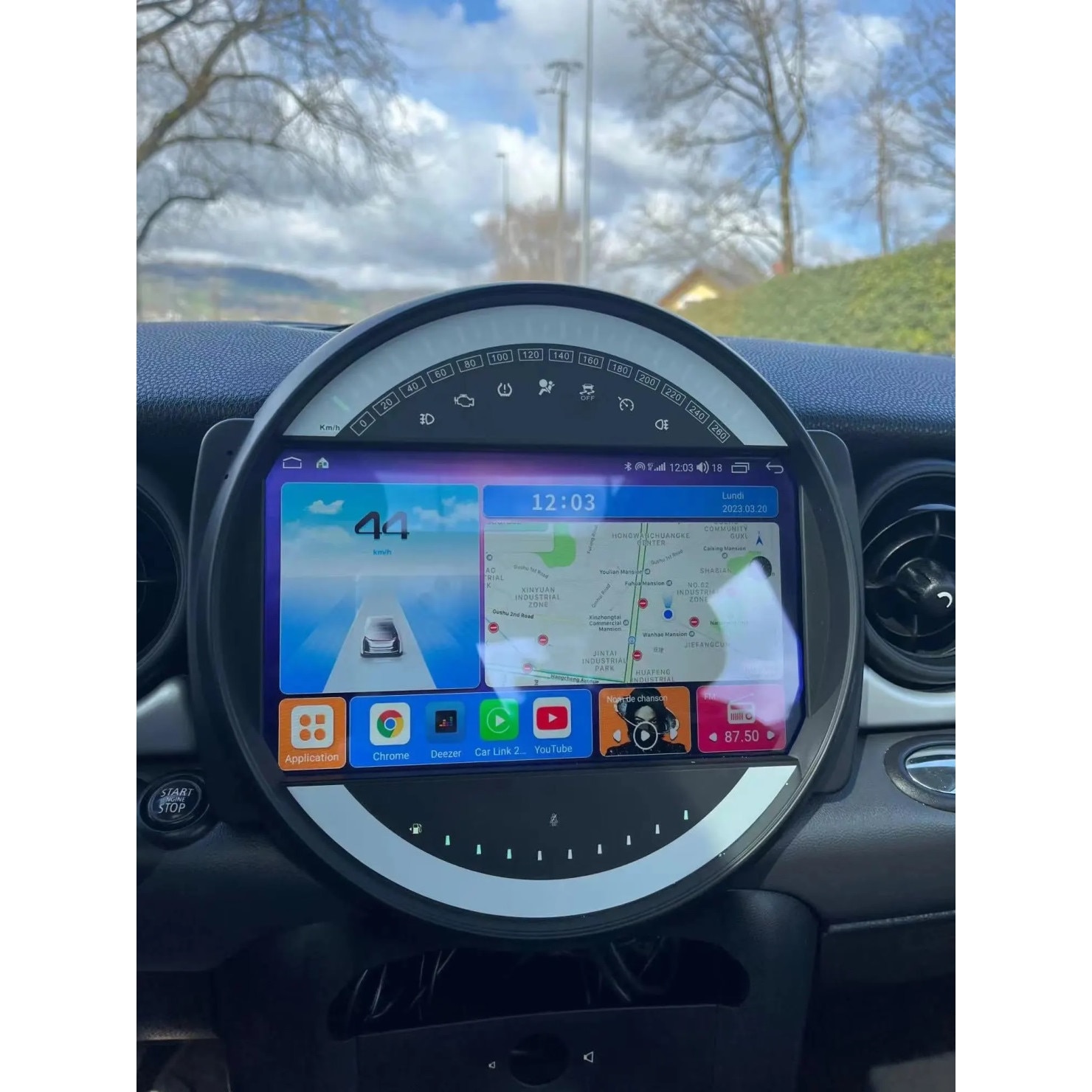 Navigatie Multimedia, ZT1, Pentru MINI COOPER 2007-2014 R56 R60 Android ...