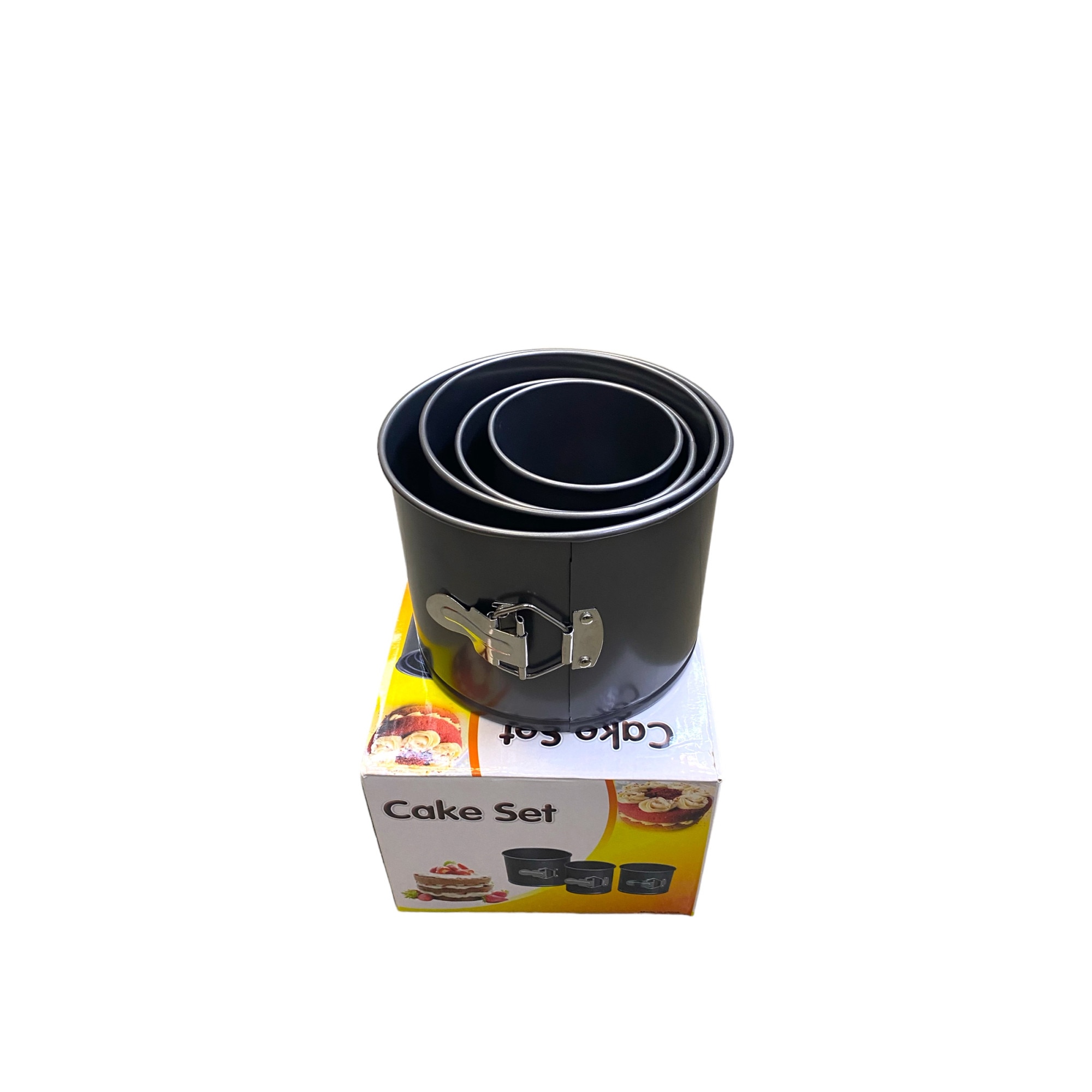 Set tavi copt pentru prajituri, rotunde, baza detasabila, 10-12-14, 5 ...