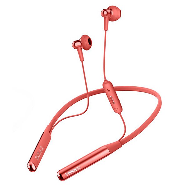 HF Bluetooth Слушалки SPORT Yookie YKS6, червени - eMAG.bg