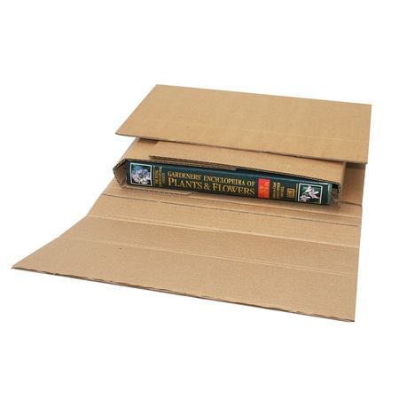 Set 5 Cutii Carton Carti, CO3, 360x260x16mm, Natur - eMAG.ro
