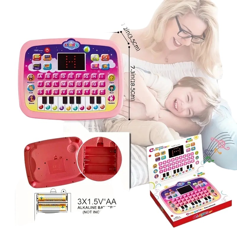 Tableta educationala in limba engleza, LED, 3 ani+ - eMAG.ro