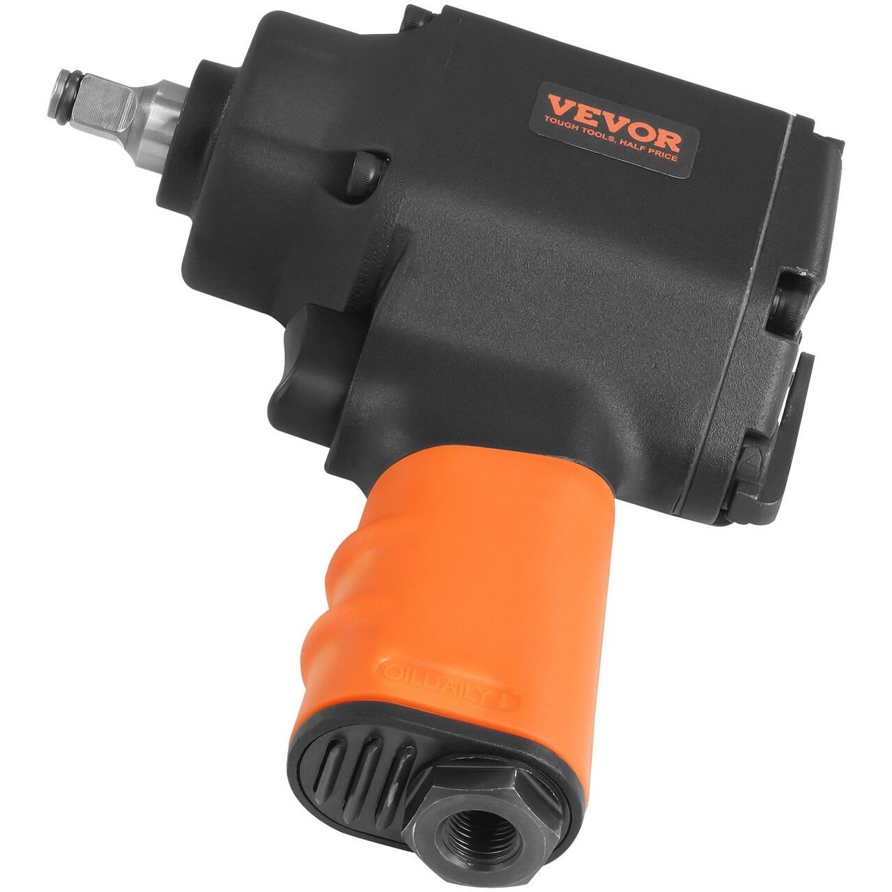 Cheie de impact pneumatica Vevor 3/8 inch, 800 Nm, 8 Bar, 10000 rpm ...
