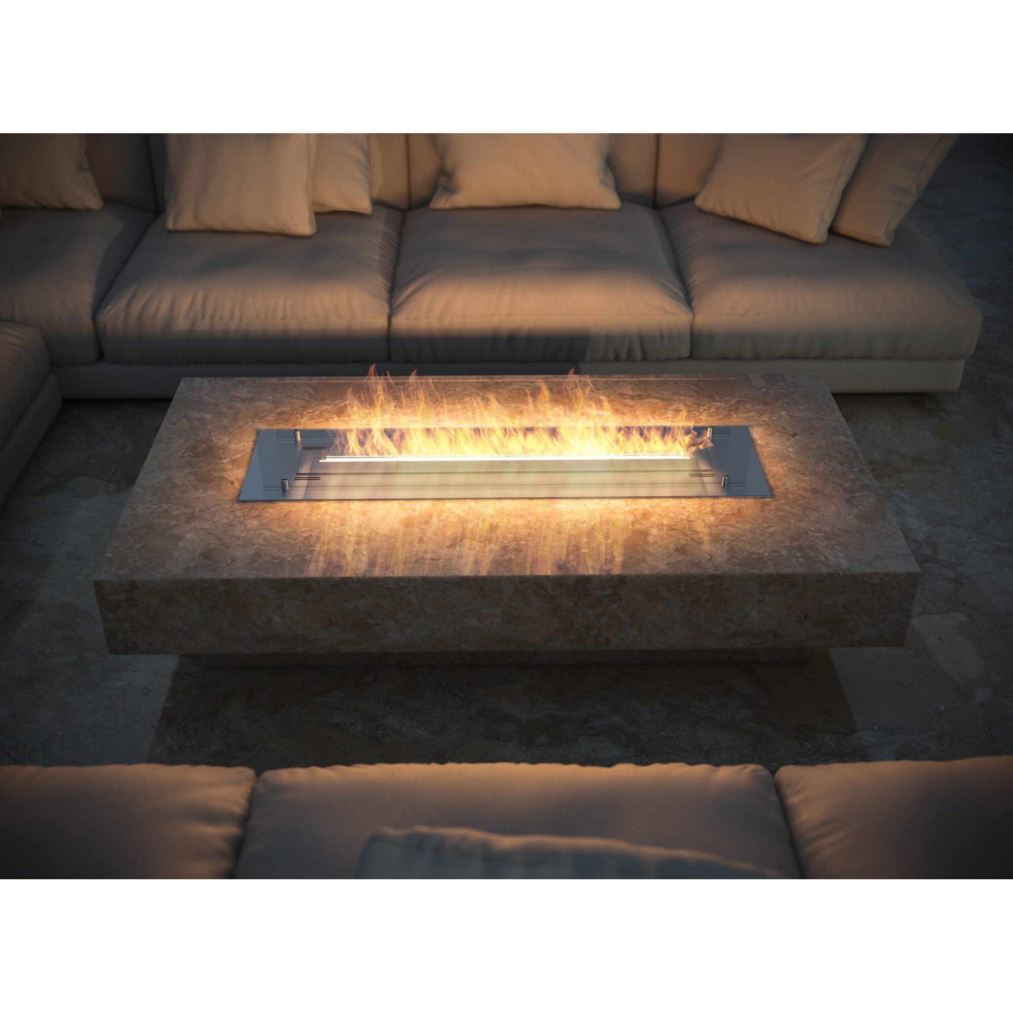 Semineu bioetanol Infire Insert 1200 - eMAG.ro