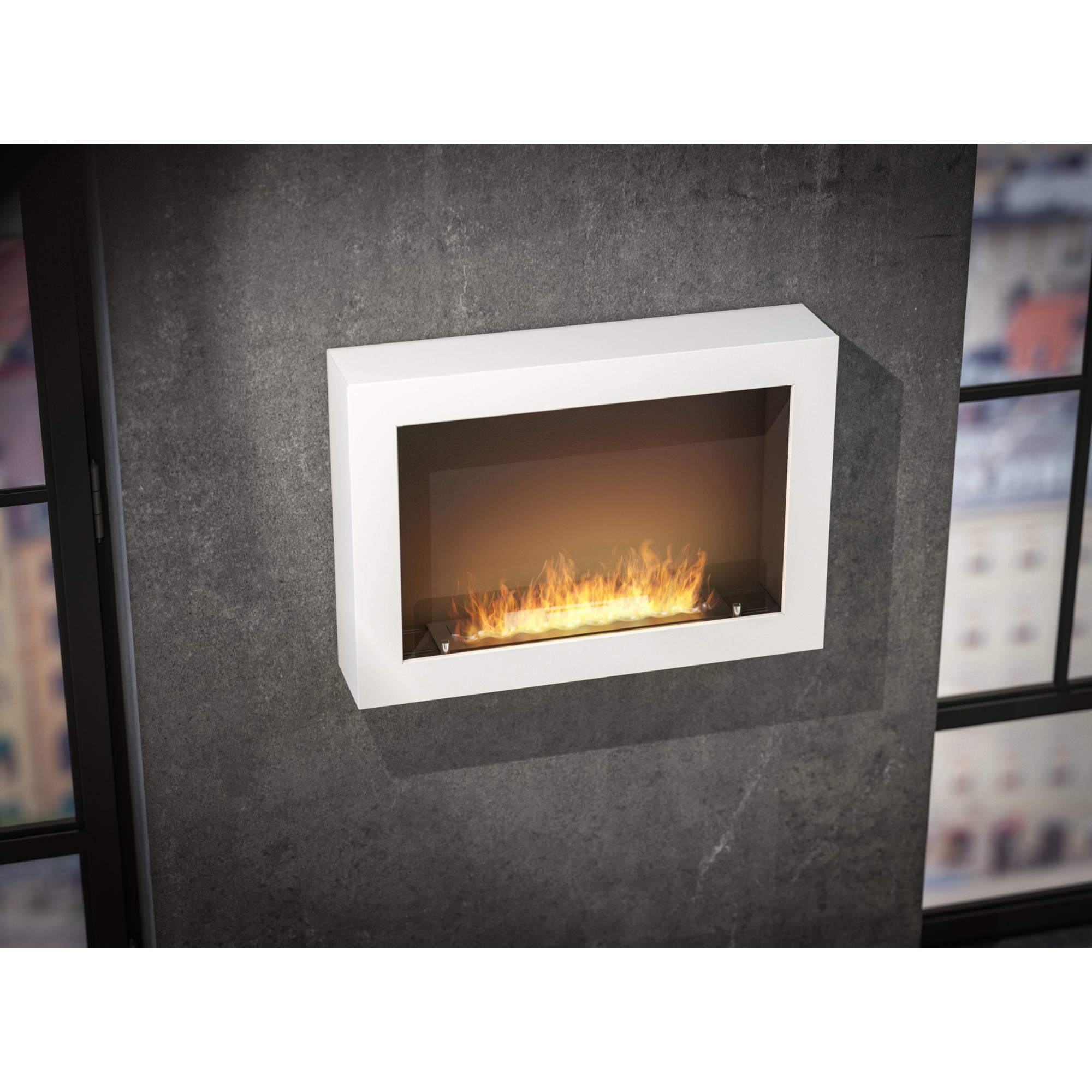 Semineu bioetanol Infire Murall 800 - eMAG.ro