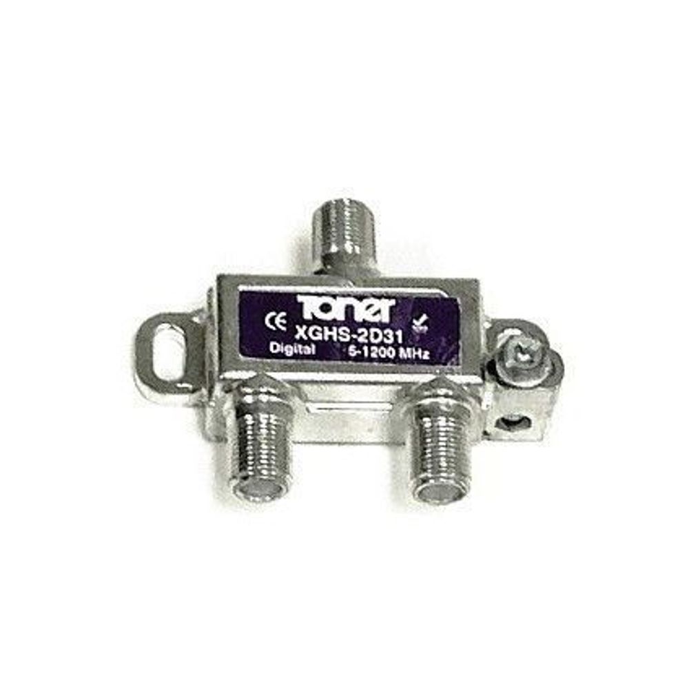 Splitter digital profesional cu 2 iesiri pentru TV cablu, XGHS-2D31, 5 ...