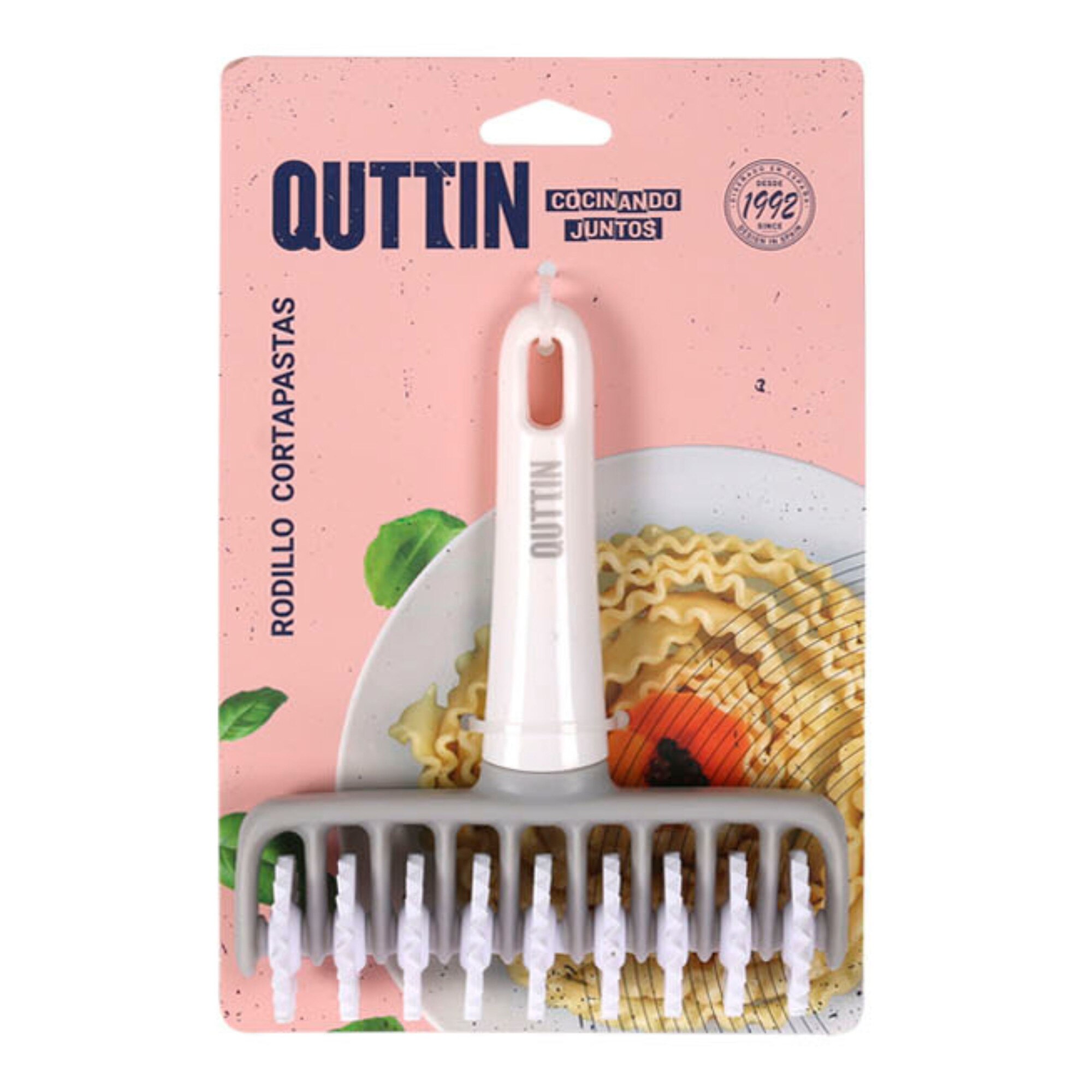 Rola crestare aluat, zigzag, cu 9 rotite, plastic, 17x13, 5x4 cm ...