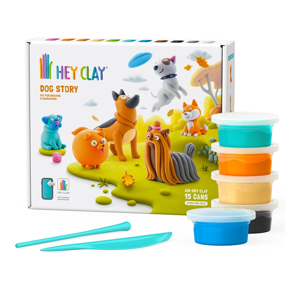 Комплект Hey Clay - Dog Story - eMAG.bg