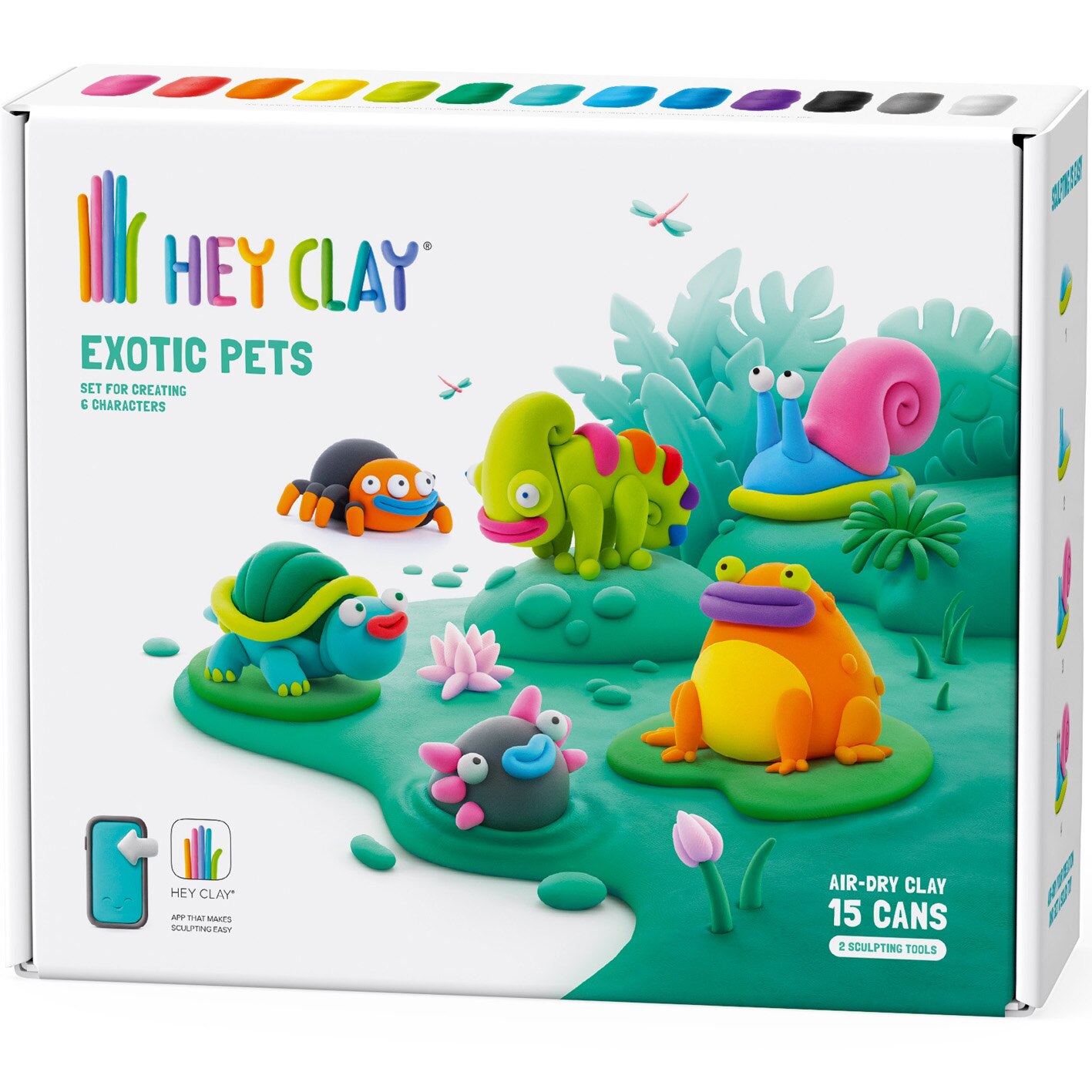 Set Hey Clay - Exotic Pets - eMAG.ro