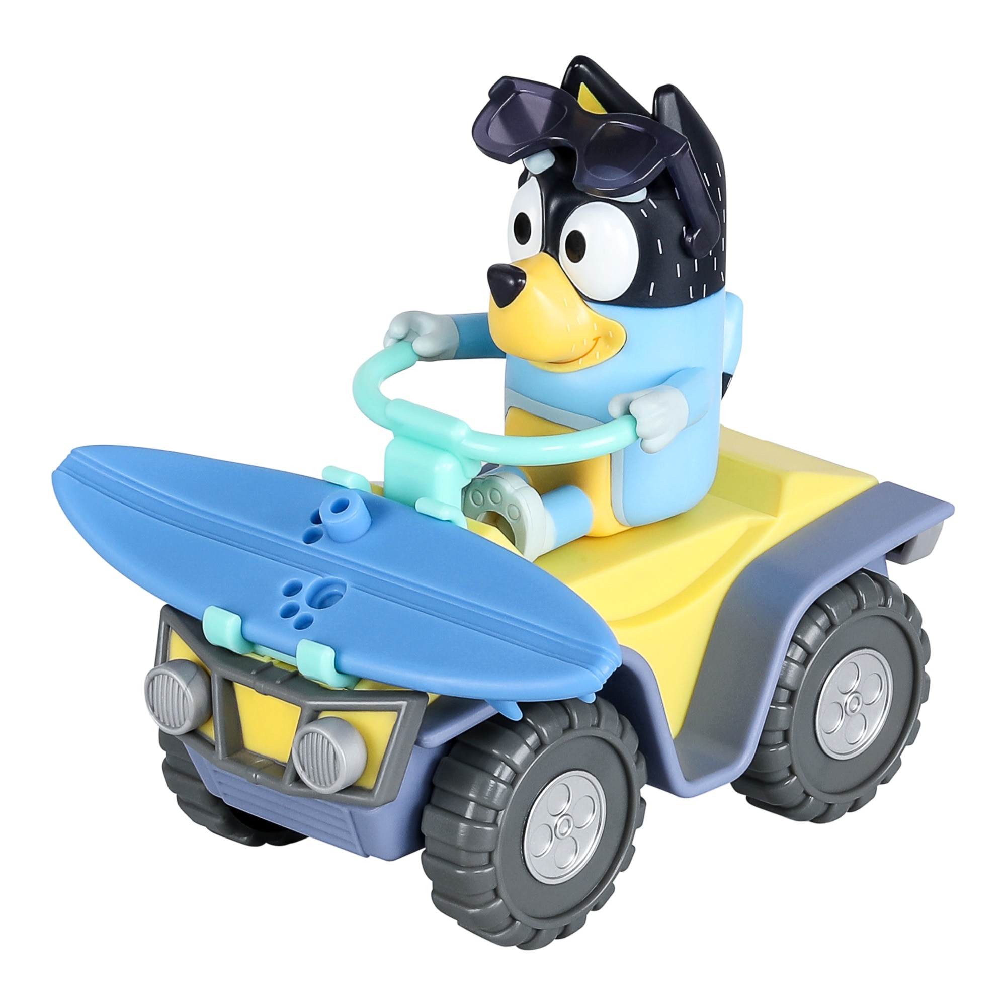 Set de joaca Bluey - Beach vehicle, cu figurina - eMAG.ro