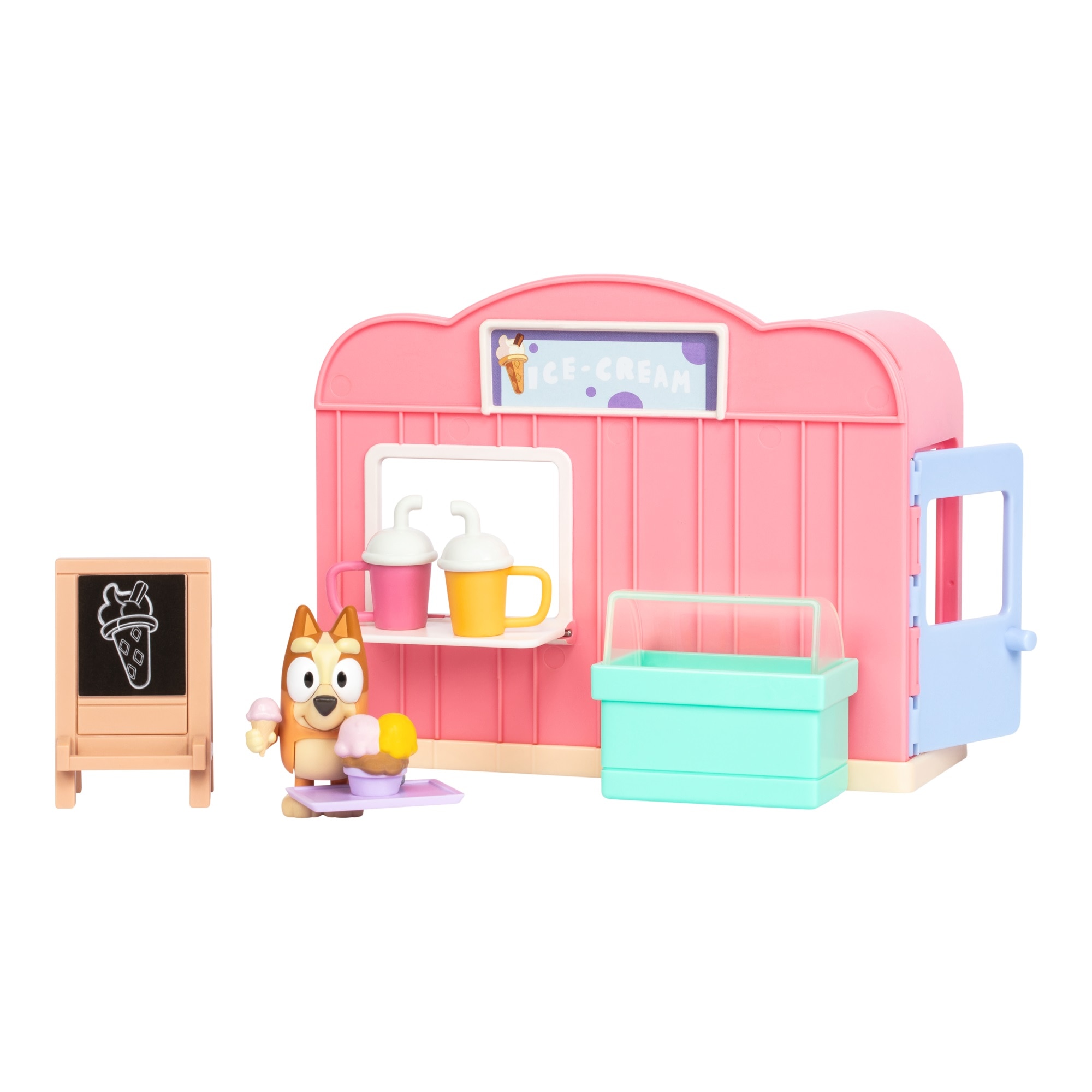 Set de joaca Bluey - Ice cream shop, cu figurina - eMAG.ro