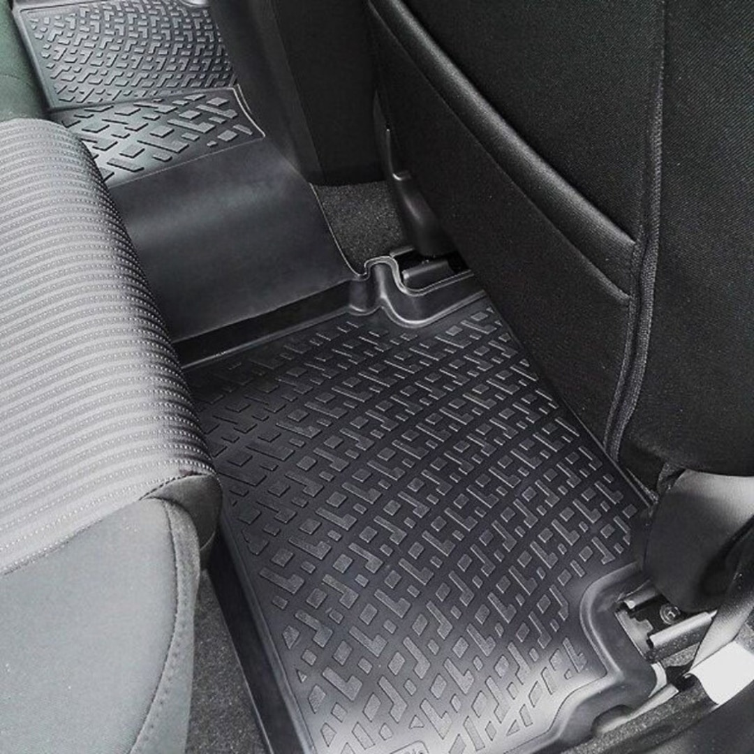 Set 4 covorase auto din cauciuc, SMARTIC®, all season, Dacia Duster 4x2 2022-2024, M02, decupaj ...