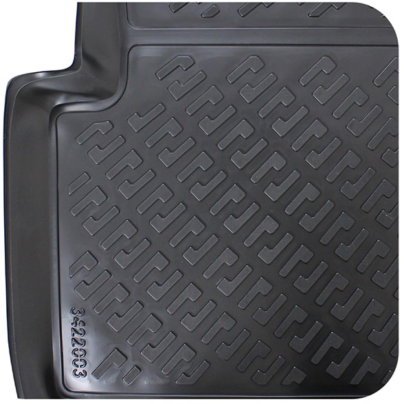 Set 4 covorase auto din cauciuc, SMARTIC®, all season, Dacia Duster 4x2 2022-2024, M02, decupaj ...