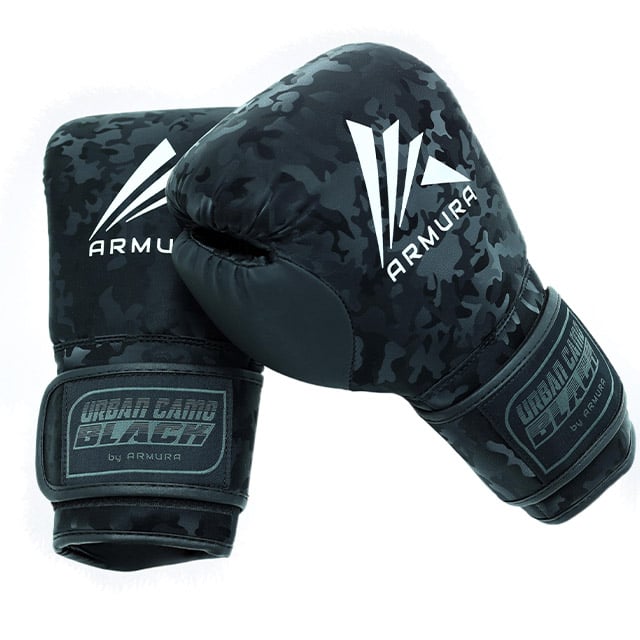 Manusi box ARMURA Black Urban Camo 16oz - eMAG.ro