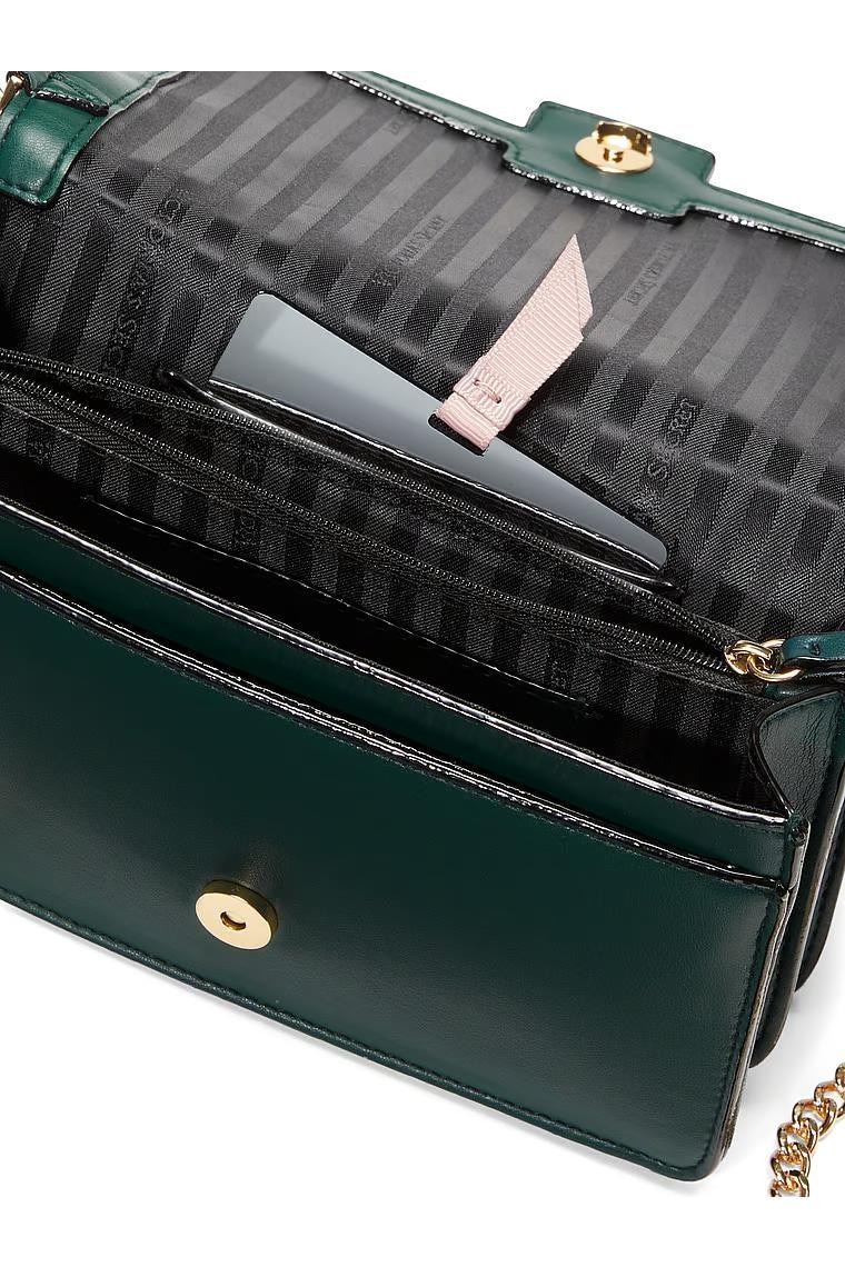 Geanta, Victoria's Secret, The Victoria Mini Crossbody Bag, Black Ivy ...