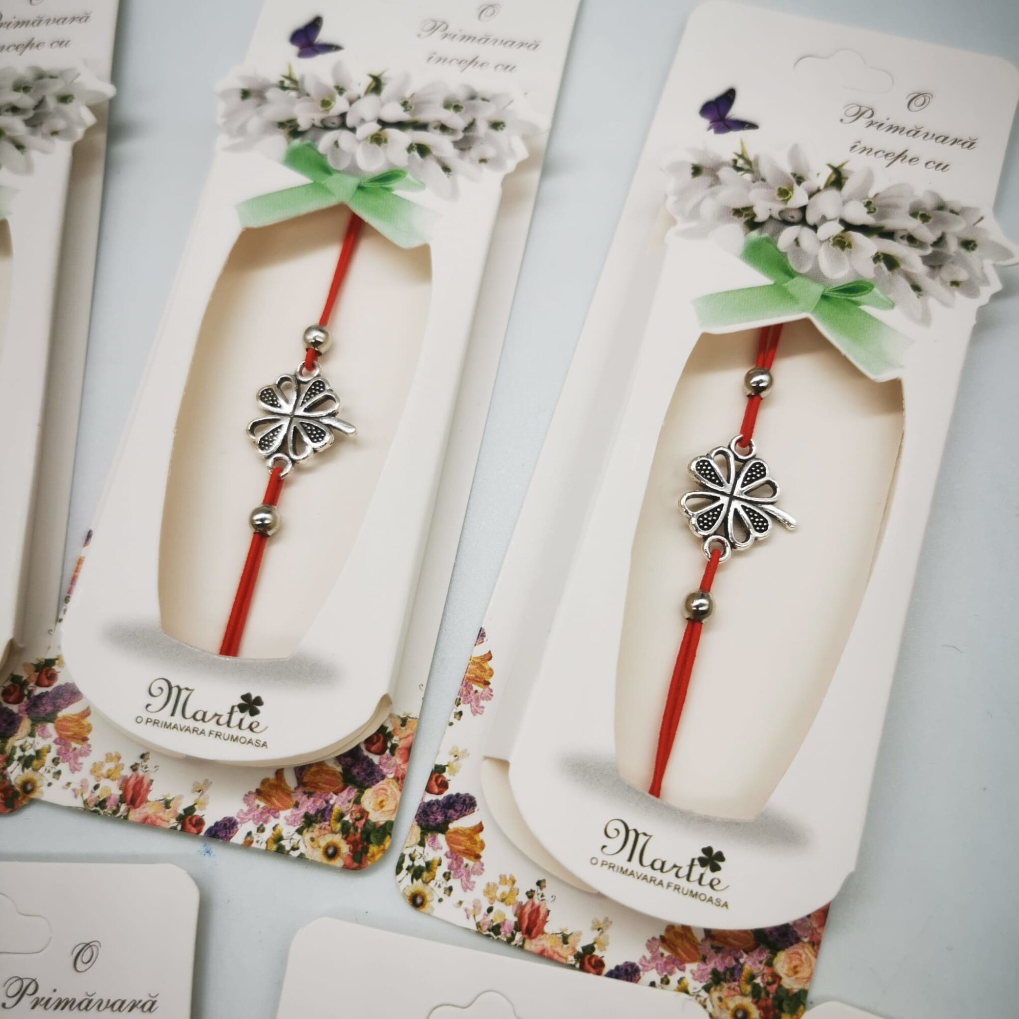 Set 12 Bratari de Martisor tip Kabalah, Reglabile, Modele diverse ...