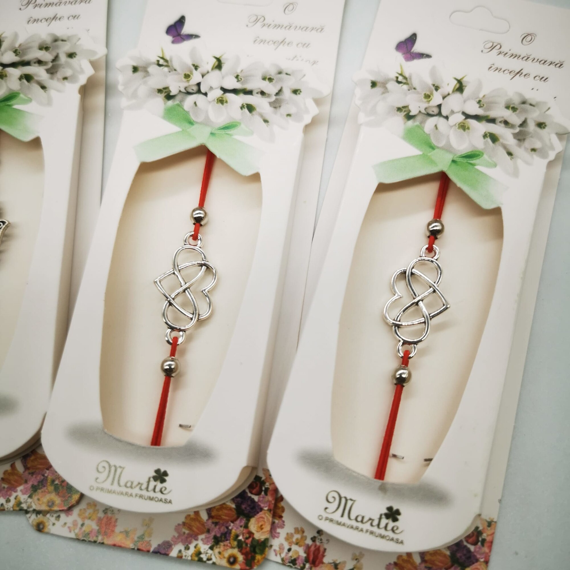 Set 12 Bratari de Martisor tip Kabalah, Reglabile, Modele diverse ...