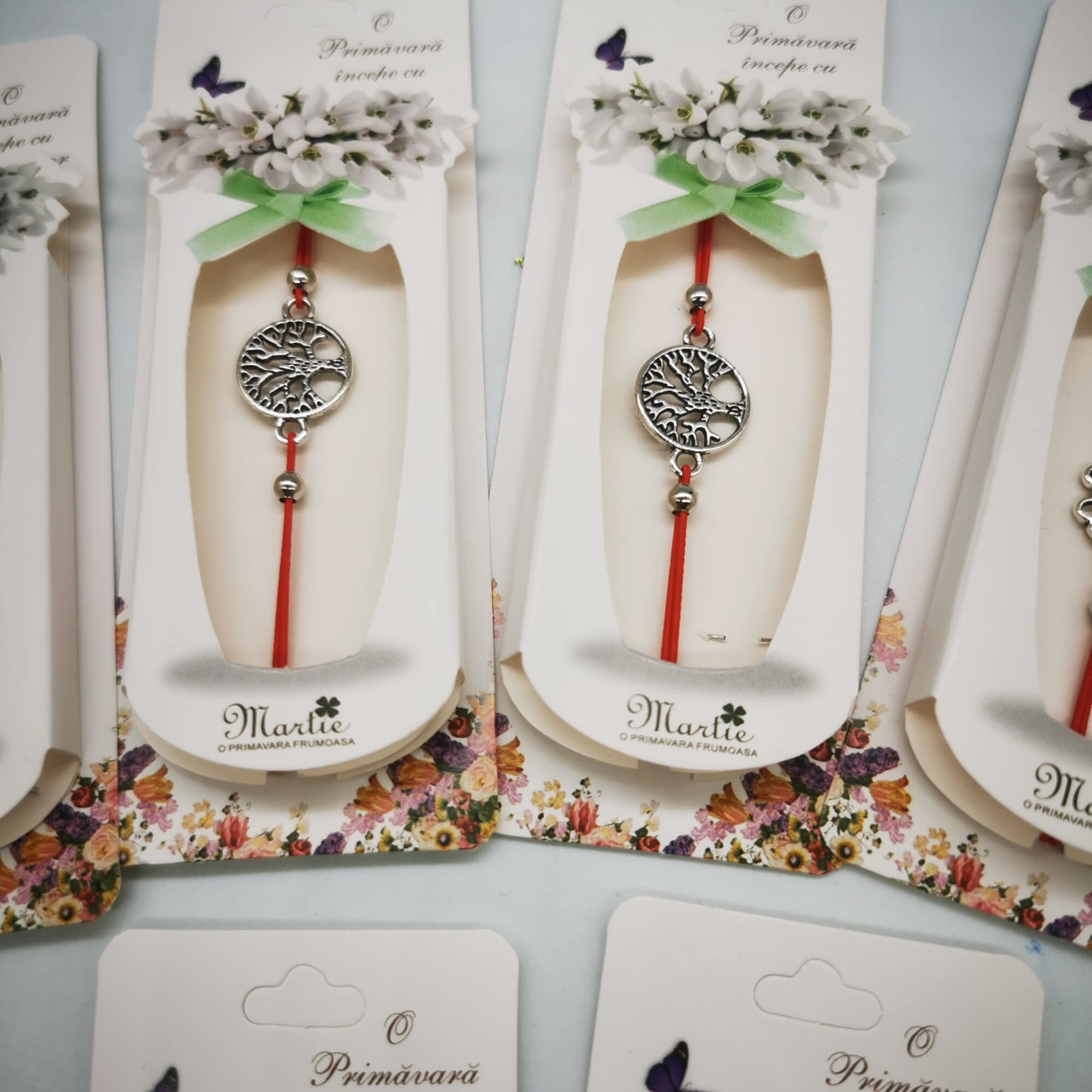 Set 12 Bratari de Martisor tip Kabalah, Reglabile, Modele diverse ...