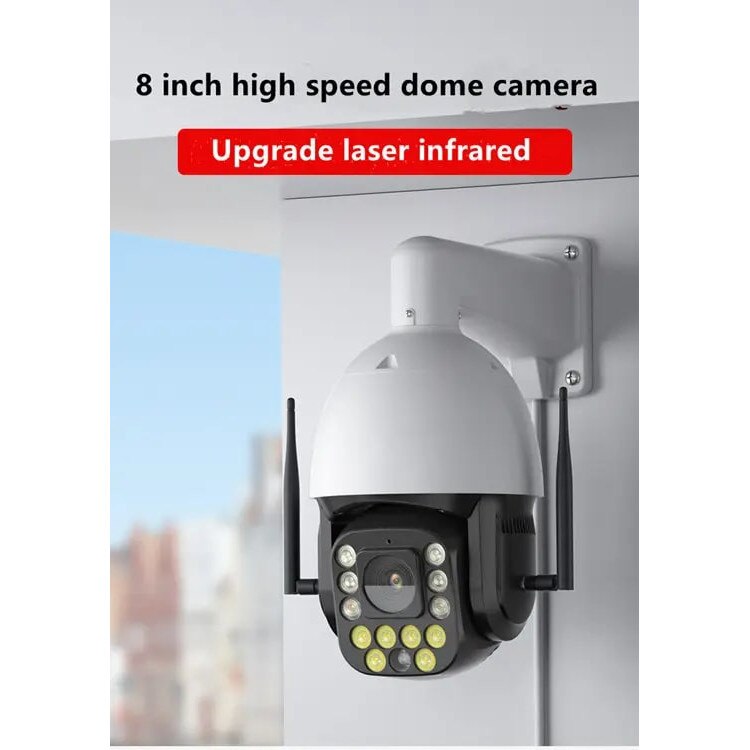 Camera de Supraveghere 4G/Wi-Fi/LAN Profesionala TSS-40ZOM5, Ultra HD ...