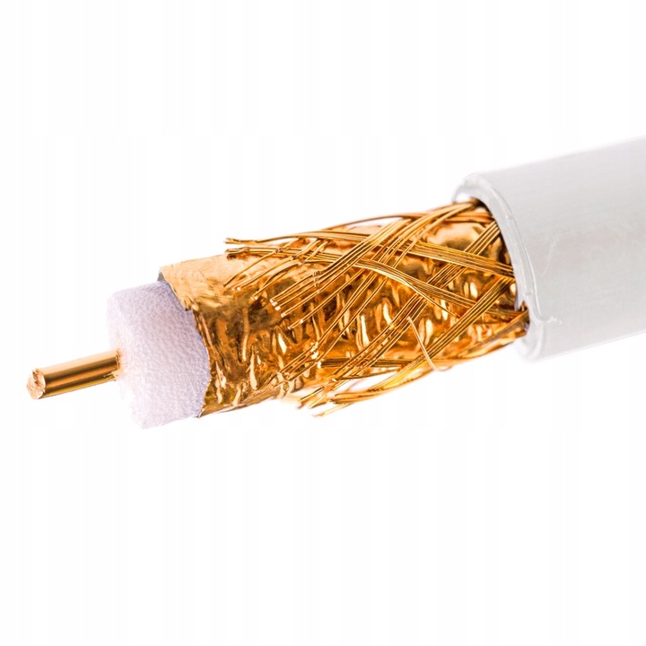 Cablu TV coaxial, Vayox® CC1, Cupru, extern/intern, 75 Ohmi, lungime 25 ...