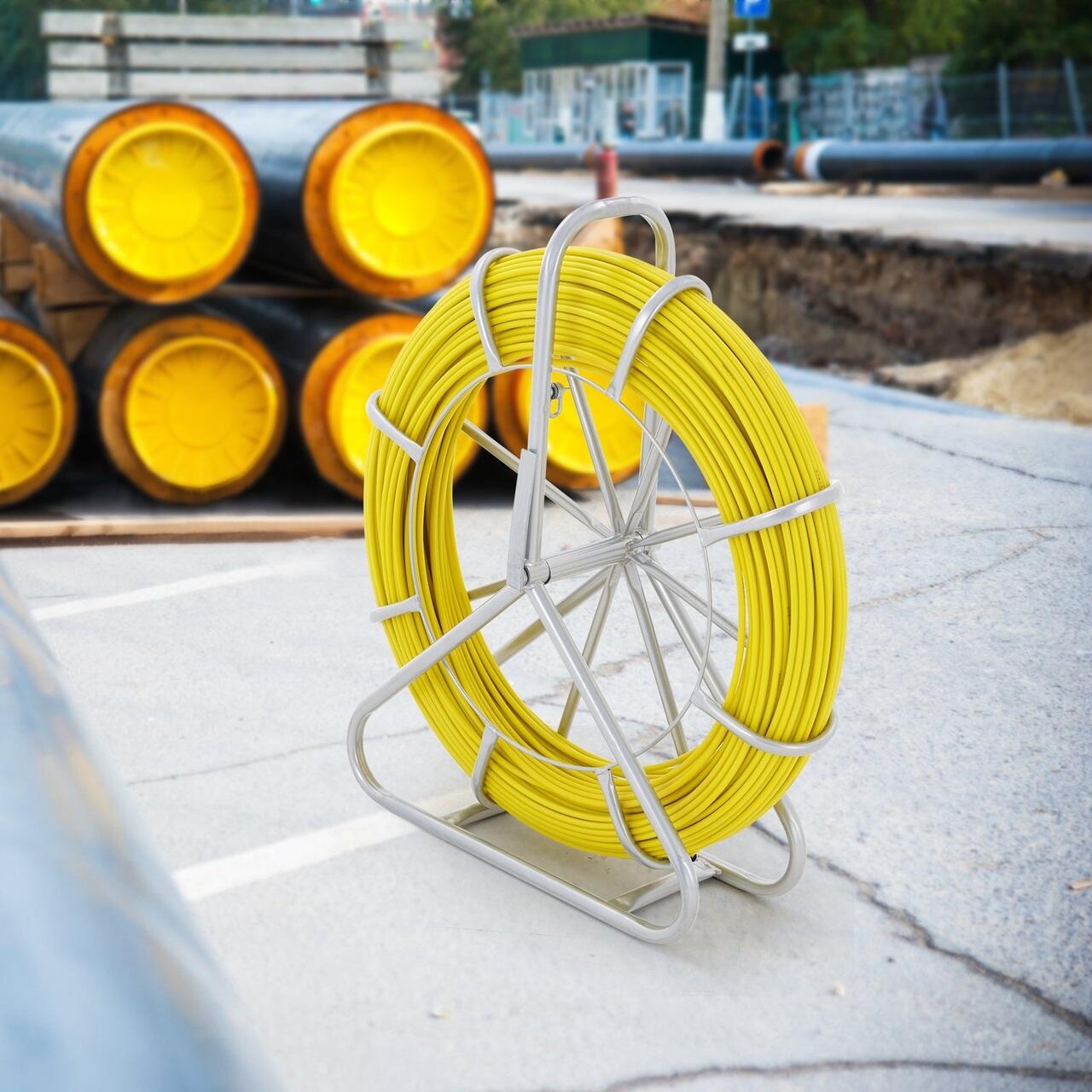 Dispozitiv de tras cabluri, 3 capete, Vevor Fibra de Sticla, Lungime ...