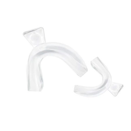 Set 2 gutiere transparenta si adaptabila pentru relaxarea maxilarului ...