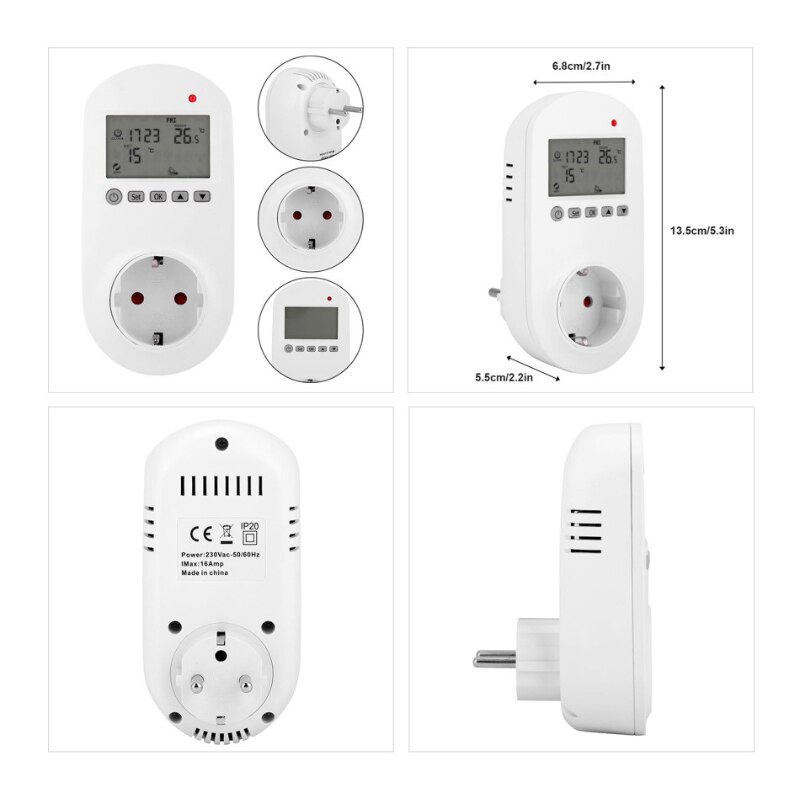 Priza wireless, Controler de temperatura cu termostat digital de ...