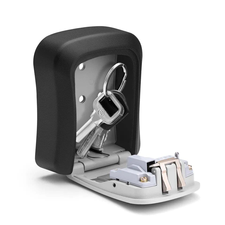Set 2 x Mini seif cu cifru pentru depozitarea cheilor, din otel - eMAG.ro