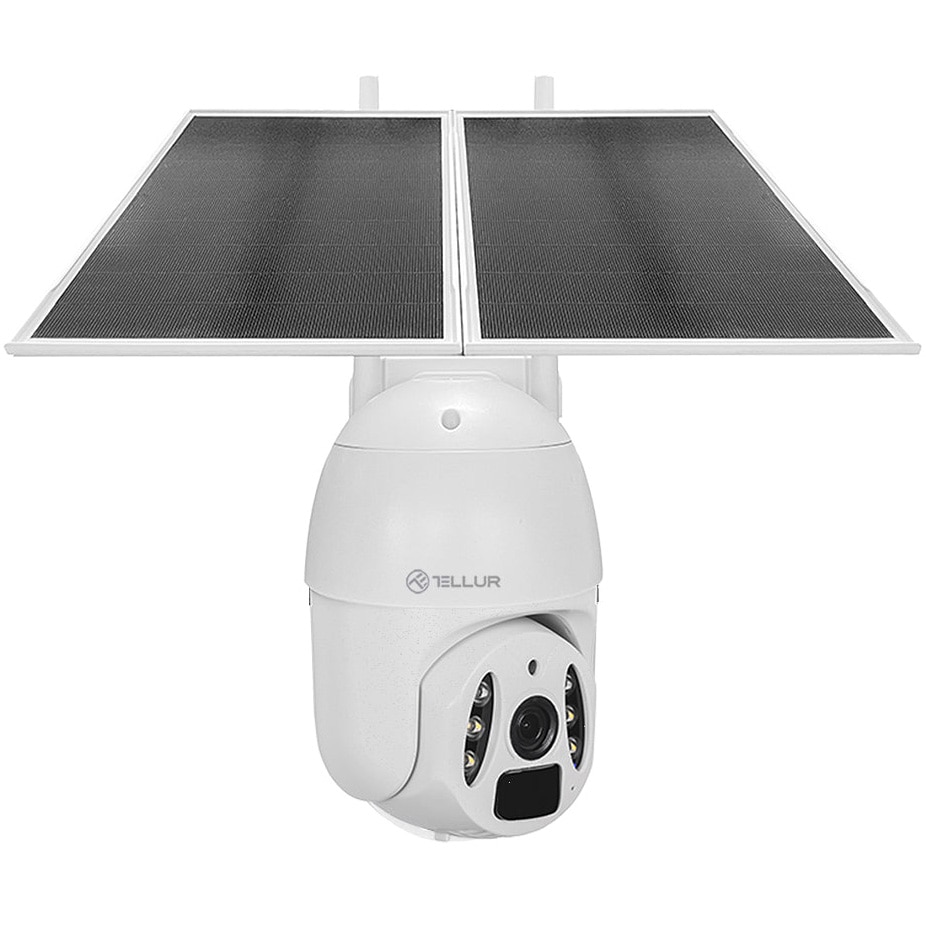 Camera de supraveghere Tellur Smart TLL331551, Pan & Tilt, 3MP, 2K ...