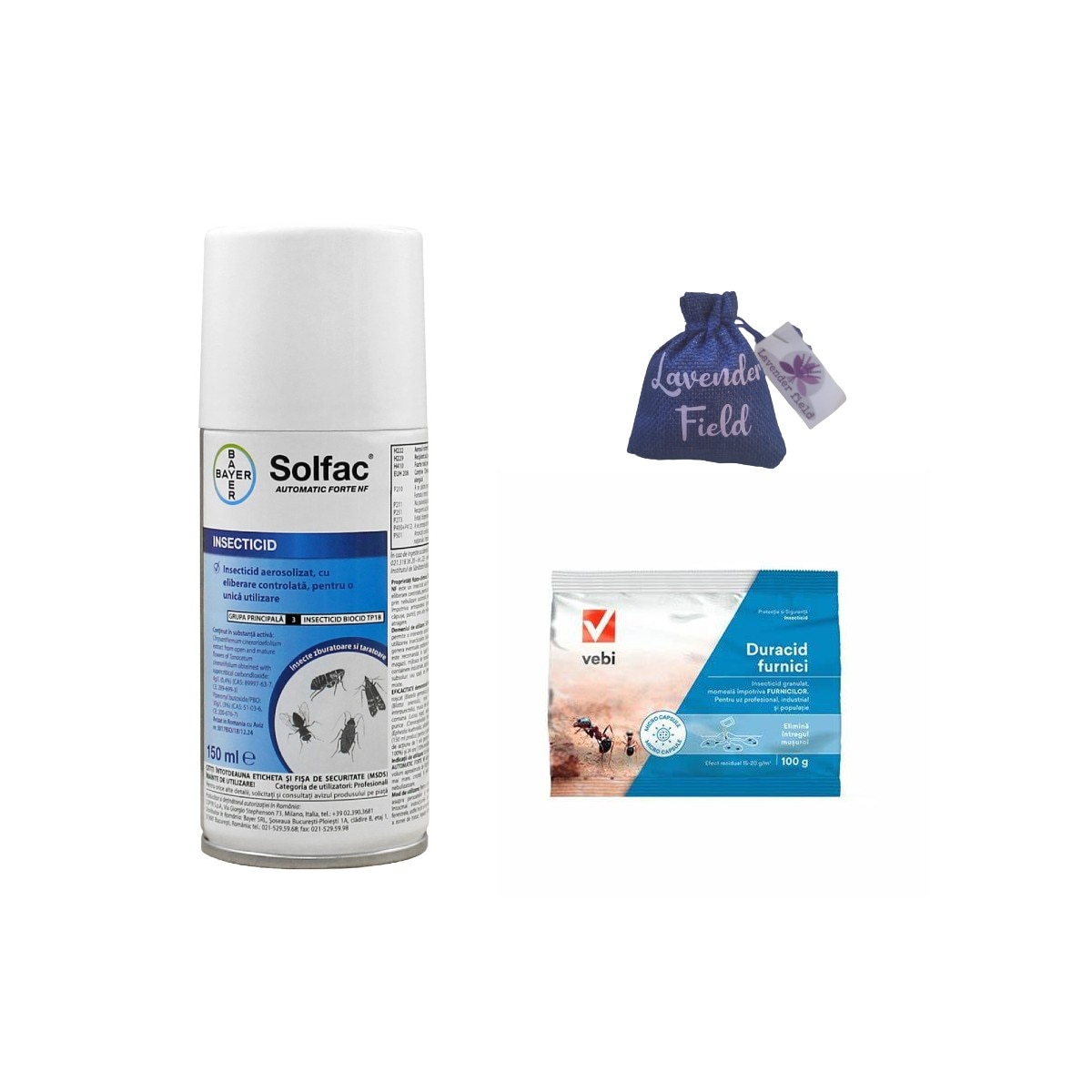 Insecticid impotriva insectelor taratoare si zburatoare Solfac Auto ...