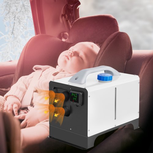 Incalzitor de aer diesel 5KW, 12V, cu telecomanda si afisaj LCD, pentru ...