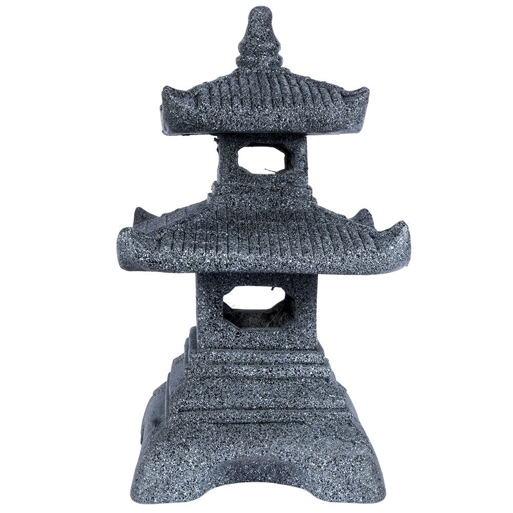 Figurina de gradina, Ambiance, Pagoda japoneza de gradina 50 cm - eMAG.ro