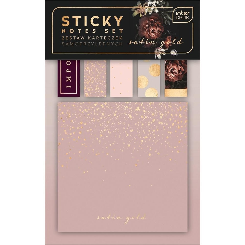 Комплект самозалепващи етикети, Interdruk, 100x12 мм, Многоцветни - eMAG.bg