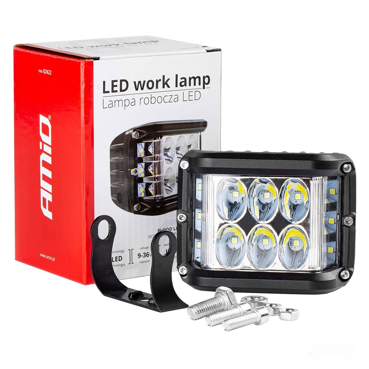 Lampa iluminare LED 12-24V, 110x75mm, 12 LED - eMAG.ro