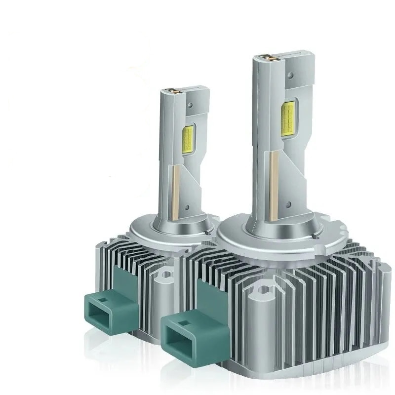 Set 2 Becuri auto LED Xenon, D1S, Plug&Play, Canbus, 30800 Lumeni, 70 W ...