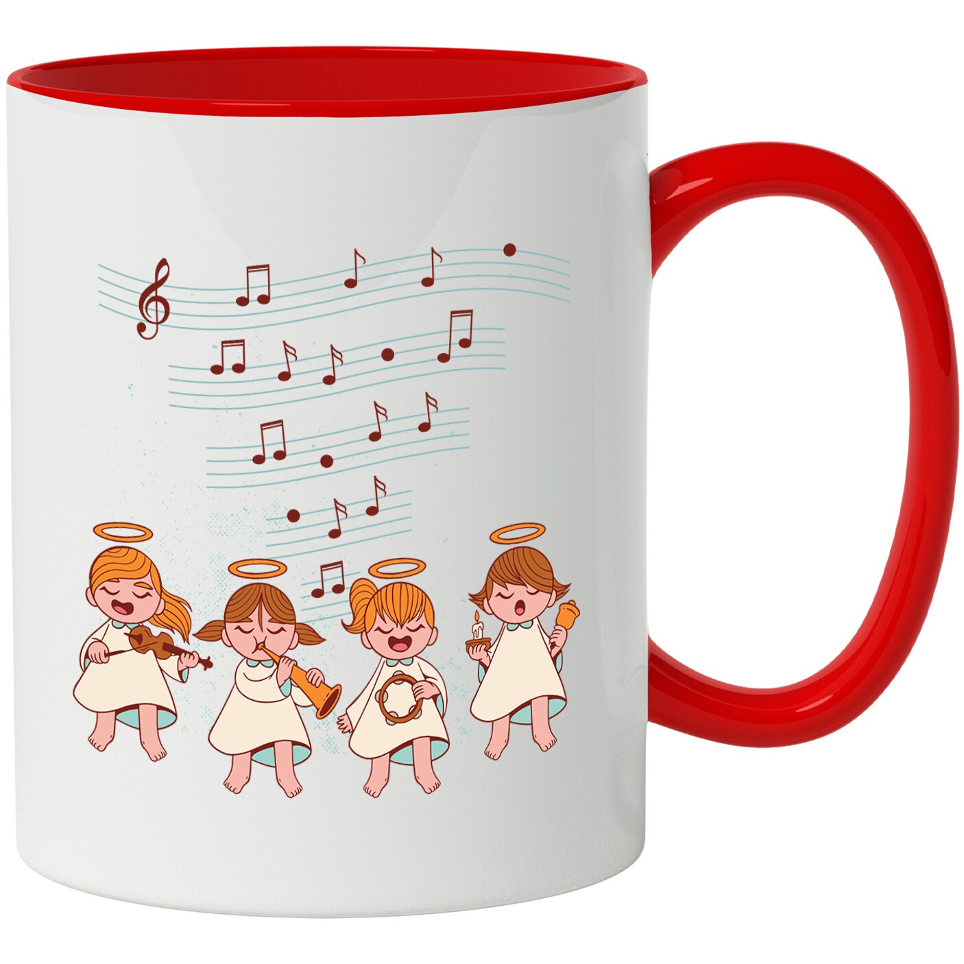 Cana Cu Ingeri, Cor, Instrumente Muzicale, Cantec, Multicolor 330 ml ...