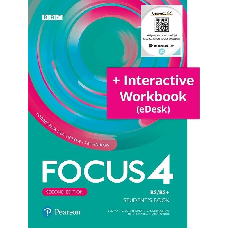 Focus 4 2ed SB code +ebook+MyEnglish + Benchmark, Longman Pearson, 2020 ...